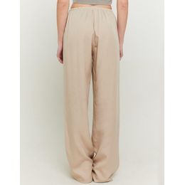 Tally Weijl Damen Schlupfhose "SPAVIMELLY", beige, Gr. 38, unifarben, Web, Obermaterial: 100% Lyocell, Hosen, Viskose, weit