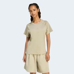 Damen T-Shirt "SOFT LUXUS"wonder cargo, Gr. XXL, adidas Sportswear, Obermaterial: 100% Baumwolle, Shirts