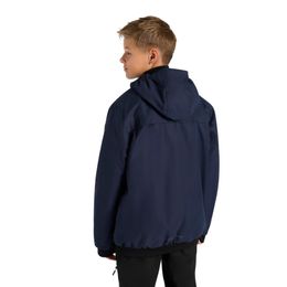 Killtec Jungen Regenjacke "KOS 153 BYS JCKT OT", blau, Gr. 152, Popeline, Obermaterial: 88% Polyester, 12% Baumwolle. Futter: 100% Polyester, Jacken,