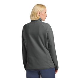 Jack Wolfskin Damen Fleecejacke "Moonrise", gr&uuml;n, Gr. M, Obermaterial: 100% Polyester, Jacken, atmungsaktiv, w&auml;rmend, Teil des 3-in-1-Systems, mit
