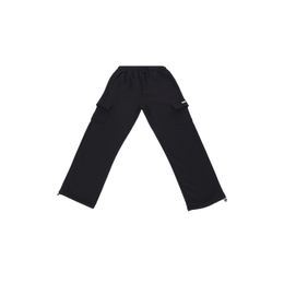 DROPSIZE Herren Cargohose "Dropsize SINGLE POCKET CARGO", schwarz, Gr. S, unifarben, 70% Baumwolle, 30% Polyester, Hosen