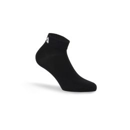 Fila Herren Kurzsocken "UNISEX INVISIBLE PLAIN SOCKS", Gr. 39, schwarz, Baumwolle, Elasthan, Polyester, bedruckt, unifarben, Socken, mit Logostickerei