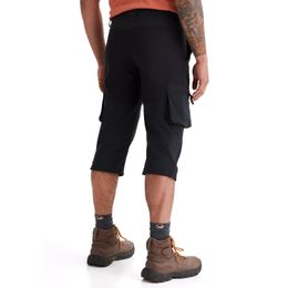 Herren Arbeitshose "MONTREAL Arbeits- 3/4-Hose", schwarz, Gr. 34, HERO by John Medoox, Stoff, 95% Polyamid, 5% Elasthan, Hosen, Arbeits- 3/4-Hose