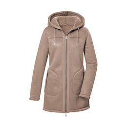 G.I.G.A. by Killtec Damen Funktionsparka "GW 63 WMN PRK", beige, Gr. 46, G.I.G.A. DX BY KILLTEC, Obermaterial: 100% Polyester, Jacken, Wendeparka mit 2 Seiten,