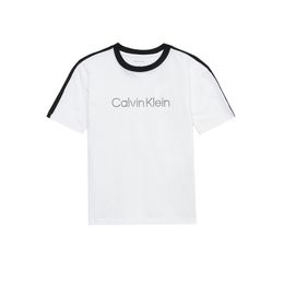 Calvin Klein Jeans T-Shirt Jungen Gr&ouml;&szlig;e 152 schwarz / wei&szlig;