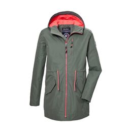 Killtec M&auml;dchen Parka "KOS 148 GRLS PRK", gr&uuml;n, Gr. 128, Obermaterial: 100% Polyester.Futter: 100% Polyester, Jacken, Wind- und wasserdichter Parka
