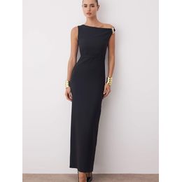 Trendyol Kleid Damen Gr&ouml;&szlig;e 38 schwarz Winterkleid