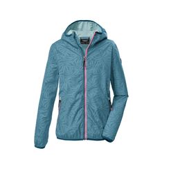 Killtec Kinder Funktionsjacke "KOS 163 GRLS JCKT", blau, Gr. 128, Obermaterial: 100% Polyester. Futter: 100% Polyester, Jacken, wasserdicht,
