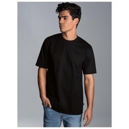 TRIGEMA Herren T-Shirt "TRIGEMA T-Shirt in Piqu&eacute;-Qualit&auml;t", schwarz, Basic, Gr. XXL, Piqu&eacute;, 100% Baumwolle, Shirts