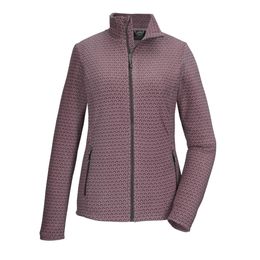 Killtec Damen Fleecejacke "KW 456 WMN FLC JCKT ZW"malve, Gr. 46, Fleece, Obermaterial: 100% Polyester, Jacken, Als Midlayer oder &Uuml;bergangsjacke