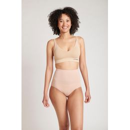 Jockey Damen Slip "Tummy Smoothing", Gr. XXXL, beige, Jersey, Obermaterial: 80% Polyamid, 20% Elasthan, unifarben, Unterhosen, mit Shapingeffekt,