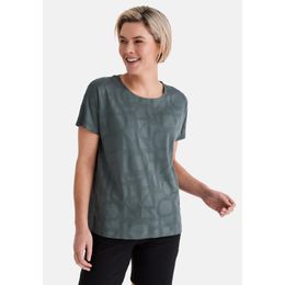 STOOKER WOMEN Damen T-Shirt "CARLY Sport T-Shirt"balsam gr&uuml;n, Gr. L, Feinstrick, 100% Polyester, Shirts, Sport T-Shirt kurzarm f&uuml;r Damen