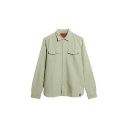 Superdry & Co Button Up Shirt 'The Merchant Store' male Green size S