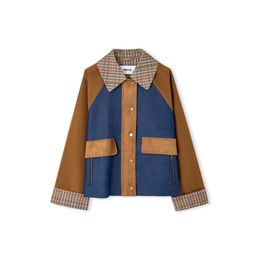Ipekyol Jacke Damen Gr&ouml;&szlig;e M camel / navy
