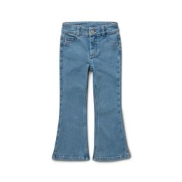 Tchibo - Kinder-Slim-Jeans Bootcut ‒ Fit &raquo;Emma&laquo; - M&auml;dchen - Gr. 104 - blau