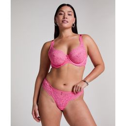 Hunkem&ouml;ller HUNKEM&Ouml;LLER Damen String "Daisy Thong", Gr. Mrosa, 90% Polyamid, 10% Elasthan, Unterhosen