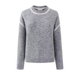 Sassyclassy Pullover Damen Gr&ouml;&szlig;e M grau