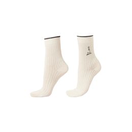 CALZEDONIA Socken 'Italian Style' Damen Gr&ouml;&szlig;e 36/41 wei&szlig;