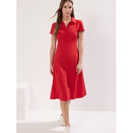 Trendyol Kleid Damen Gr&ouml;&szlig;e 38 rot Winterkleid