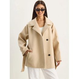 Bianco Lucci Mantel Damen Gr&ouml;&szlig;e S beige Wintermantel