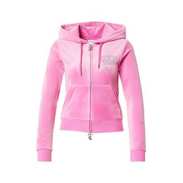 Juicy Couture Sweatjacke 'GOTHIC CROWN' Damen Gr&ouml;&szlig;e M hellpink