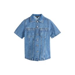 next Bluse Damen Gr&ouml;&szlig;e 6XL blue denim