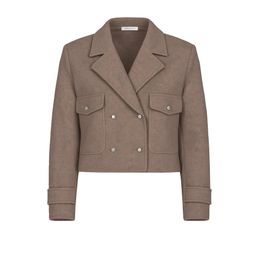 Sassyclassy &Uuml;bergangsjacke Damen Gr&ouml;&szlig;e L taupe