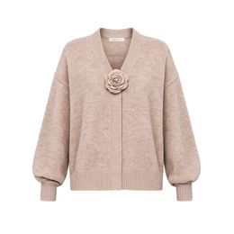 Sassyclassy Strickjacke Damen Gr&ouml;&szlig;e M taupe