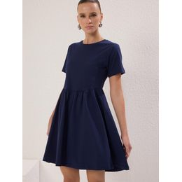 Trendyol Kleid Damen Gr&ouml;&szlig;e 34 indigo Winterkleid