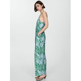 Mango Jumpsuit 'Olimpio' Damen Gr&ouml;&szlig;e S taubenblau / tanne