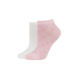 JOOP! Socken Damen Gr&ouml;&szlig;e 39/42 rosa / wei&szlig;