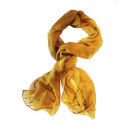 Posh Gear Schal 'Chiffon Scialle' Damen Gr&ouml;&szlig;e 180x30 cm gold