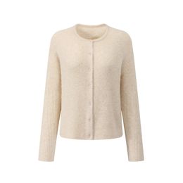 Sassyclassy Strickjacke Damen Gr&ouml;&szlig;e S beige