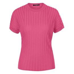 Fadenmeister Berlin - Rundhals-Pullover mit 1/2-Arm, pink, Gr. 44 / L - Baumwolle