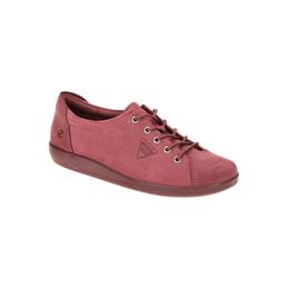 Ecco Schn&uuml;rschuh Damen Gr&ouml;&szlig;e 35 rot