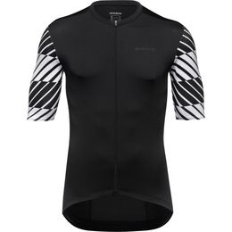 Gore Wear Trikot 'Swift Ride Optical' Herren Gr&ouml;&szlig;e L schwarz / wei&szlig;