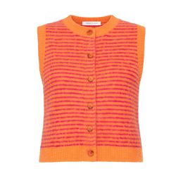 Sassyclassy Weste Damen Gr&ouml;&szlig;e L orange