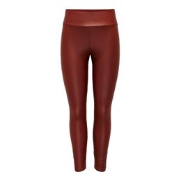 Only Leggings 'COOL' Damen Gr&ouml;&szlig;e S dunkelrot