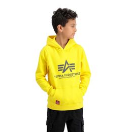Alpha Industries Sweatshirt 'Basic' Jungen Gr&ouml;&szlig;e 140 gelb