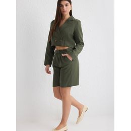 Trendyol Shorts Damen Gr&ouml;&szlig;e 34 khaki