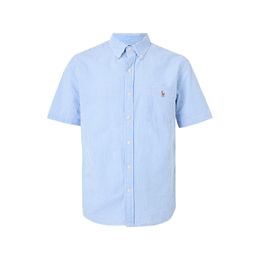 Polo Ralph Lauren Hemd Herren Gr&ouml;&szlig;e L azur / wei&szlig;