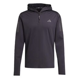 adidas Performance Funktionsshirt 'Own The Run' Herren Gr&ouml;&szlig;e XS grau / schwarz