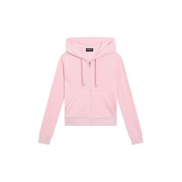 Juicy Couture Sweatjacke 'ROBERTSON HOODIE' Damen Gr&ouml;&szlig;e L rosa