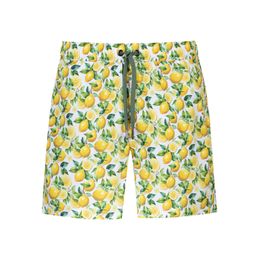 Mey Badeshorts 'Lemon Grove' Herren Gr&ouml;&szlig;e M zitrone / gr&uuml;n / wei&szlig;