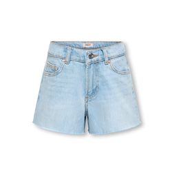 Only Girls Shorts 'KOGROBYN' M&auml;dchen Gr&ouml;&szlig;e 128 hellblau