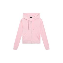 Juicy Couture Zip-Up Hoodie 'ROBERTSON HOODIE' female Pink size XS