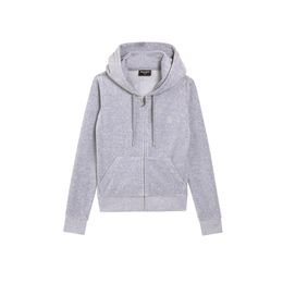 Juicy Couture Zip-Up Hoodie 'ROBERTSON HOODIE' female Grey size M