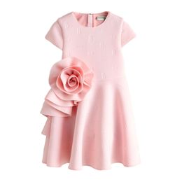 Baker By Ted Baker Kleid M&auml;dchen Gr&ouml;&szlig;e 134 rosa