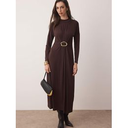 Trendyol Kleid Damen Gr&ouml;&szlig;e 36 schoko Winterkleid