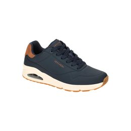 Skechers Schn&uuml;rschuh Herren Gr&ouml;&szlig;e 45 blau